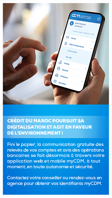 Crédit du Maroc | Banque et assurance